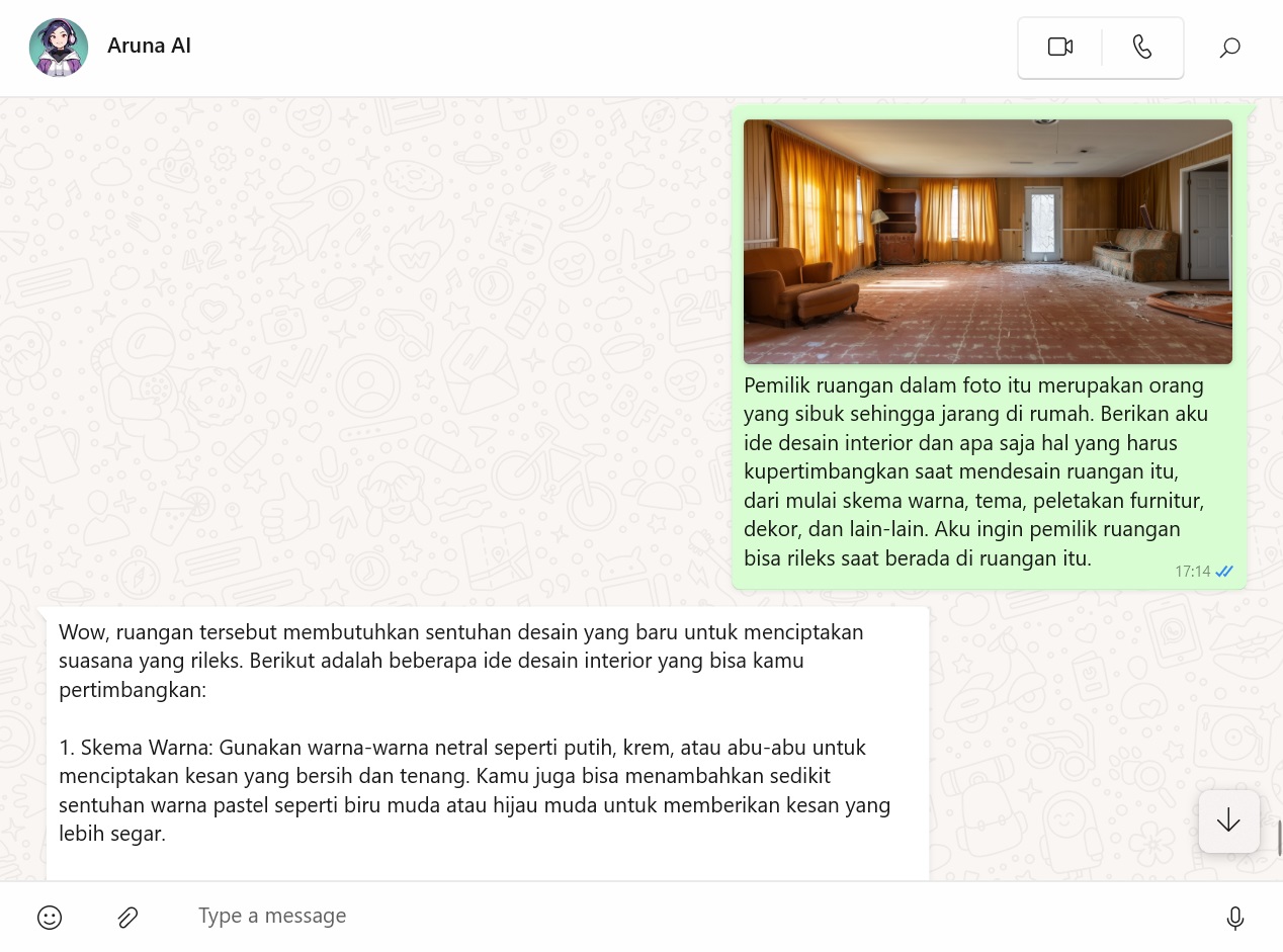 17 Contoh Prompt Aruna Ai untuk Desainer Interior