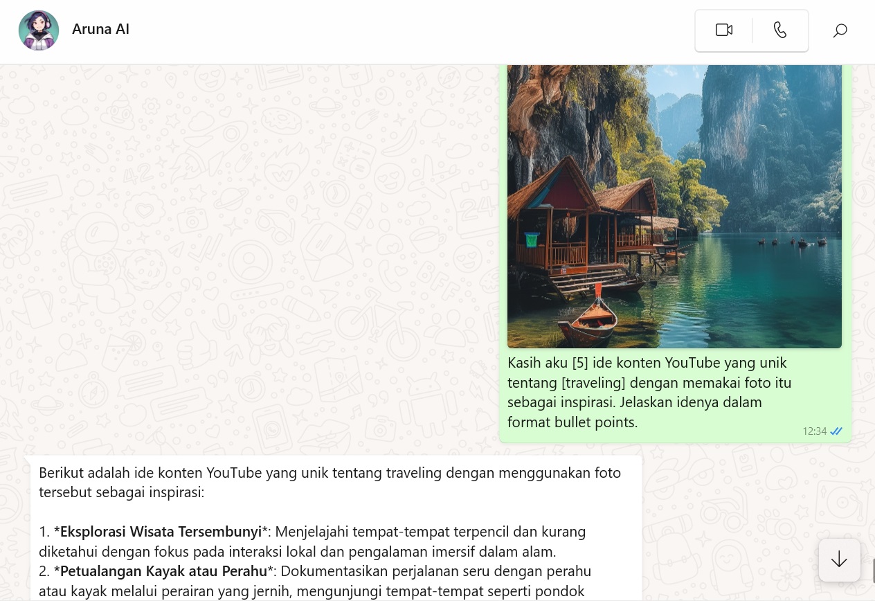20 Contoh Prompt Aruna AI untuk Kreator Konten