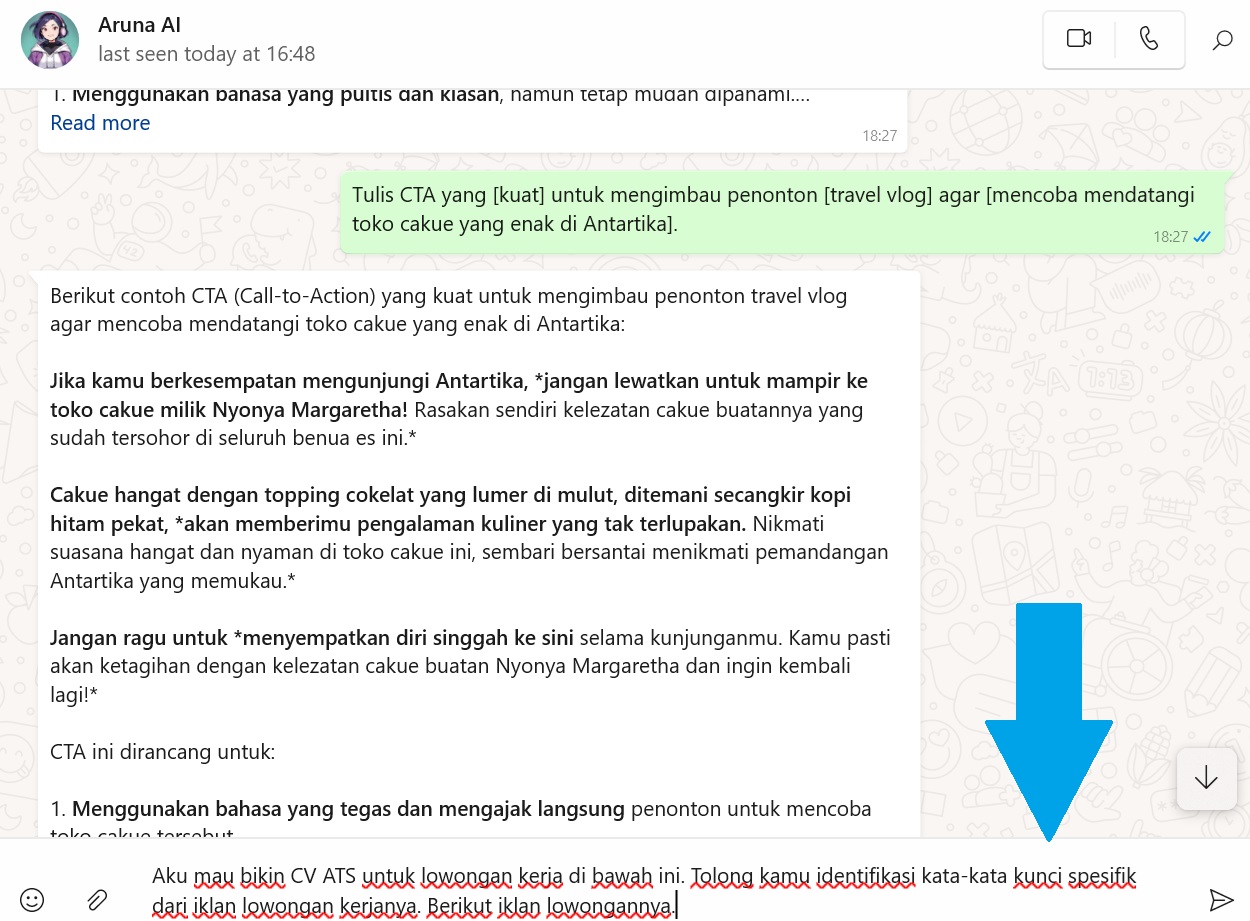 Cara Mengidentifikasi Kata Kunci CV ATS Memakai Aruna AI – Rupa.AI ...